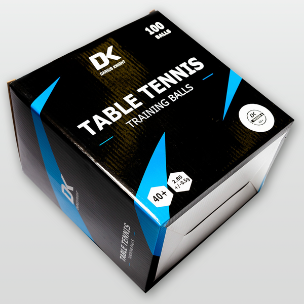 DK Training 40+ Table Tennis Balls 100 pack - DK Sports